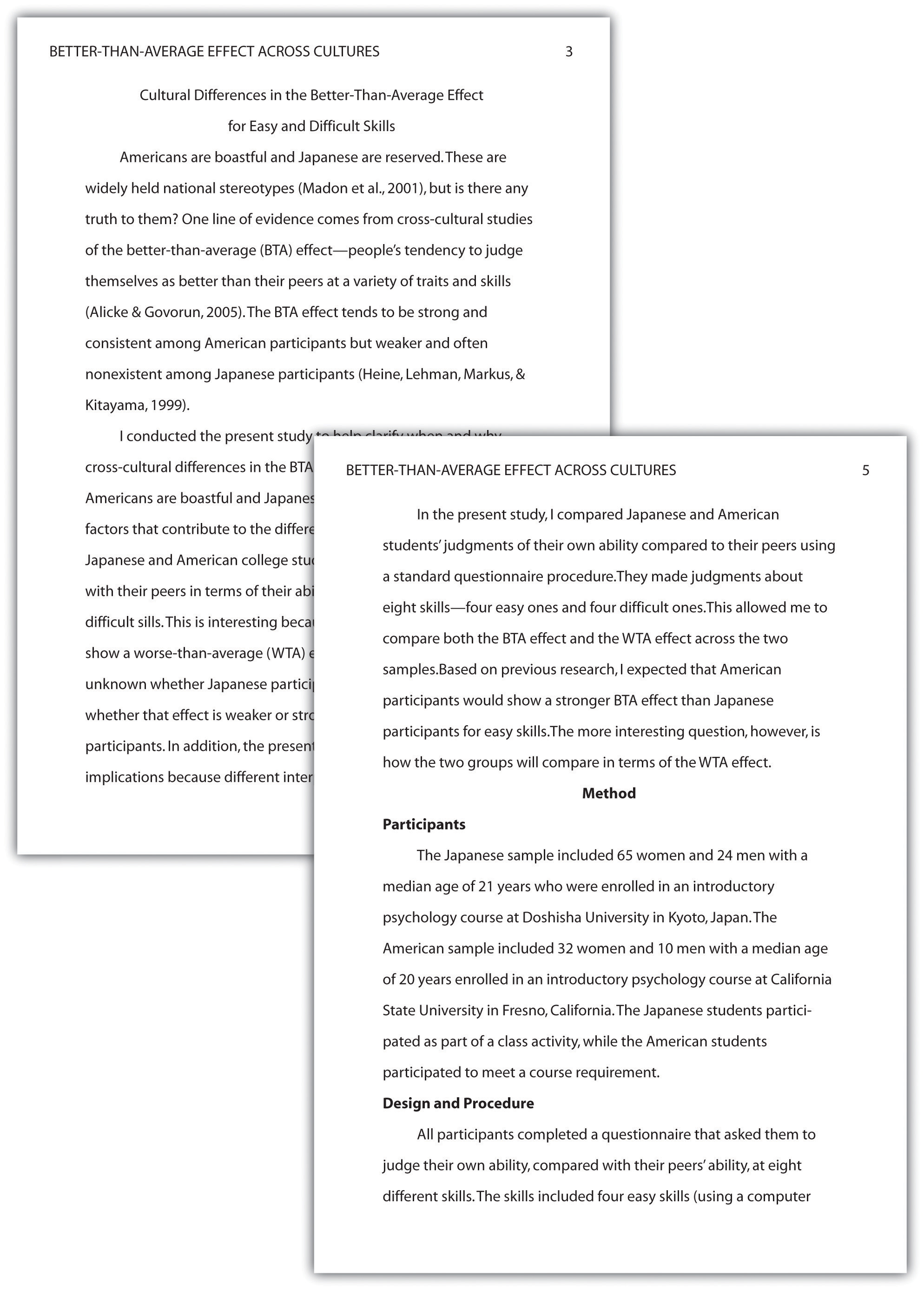 APA FORMAT EXAMPLE Nxsone45